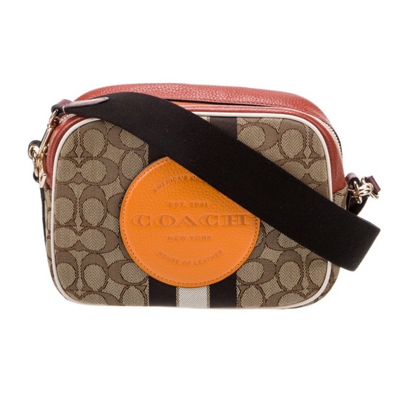 Coach | Bags | Coach Dempsey Camera Bag In Signature Jacquard With ...